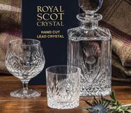 Hand Cut Crystalware - Royal Scot Crystal