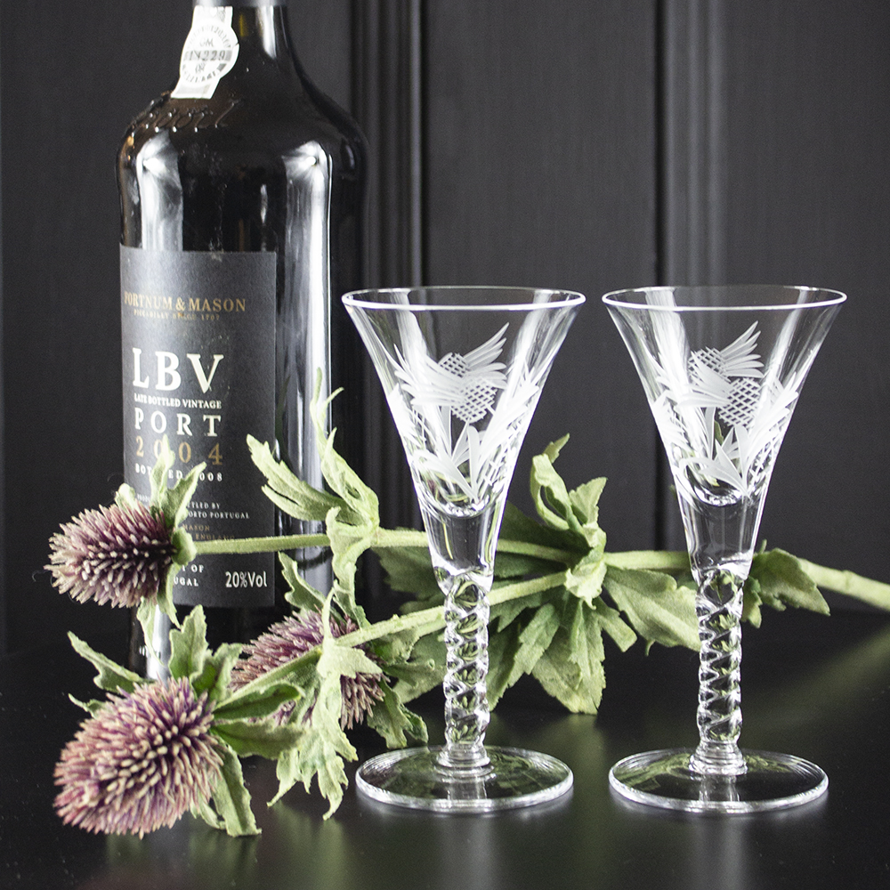 Crystal Sherry Glasses | Royal Scot Crystal USA