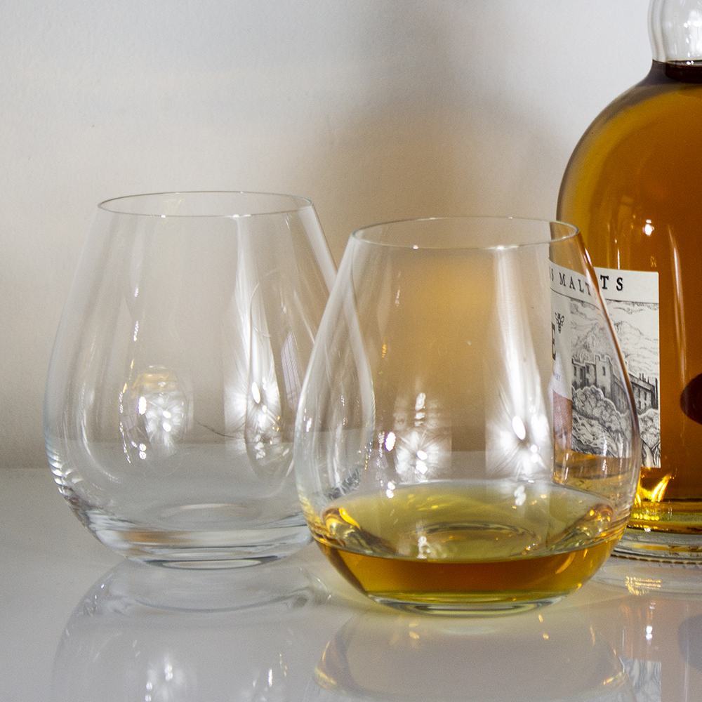 SALE - Flower of Scotland (Thistle) 2 Large Barrel Tumbler/Stemless ...