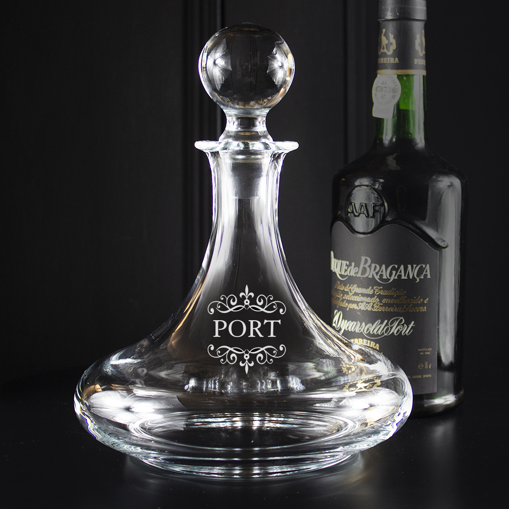 Crystal Port and Crystal Sherry glasses | Royal Scot Crystal