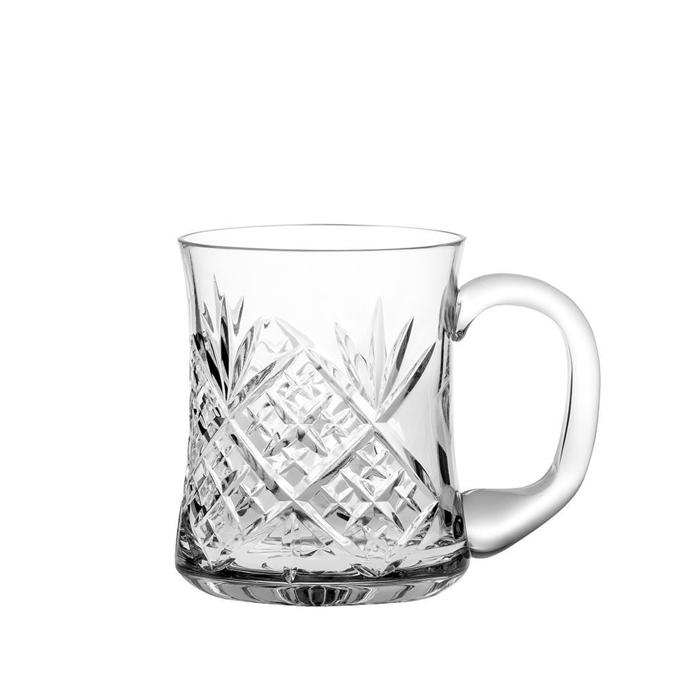 Edinburgh 1 pint Crystal Tankard 1 Pint, (Gift Boxed) | Royal Scot Crystal
