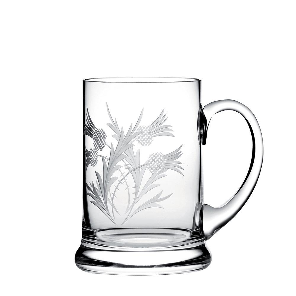 Flower of Scotland (thistle) Tankard 140mm (Gift Boxed) | Royal Scot ...