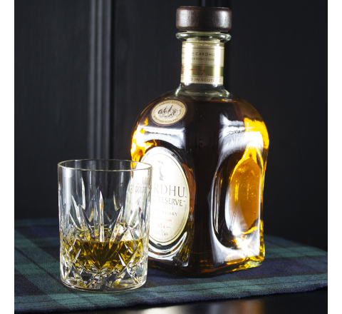 Flower of Scotland Whisky Tumbler (Thistle Shape) - 85mm (Gift Boxed ...