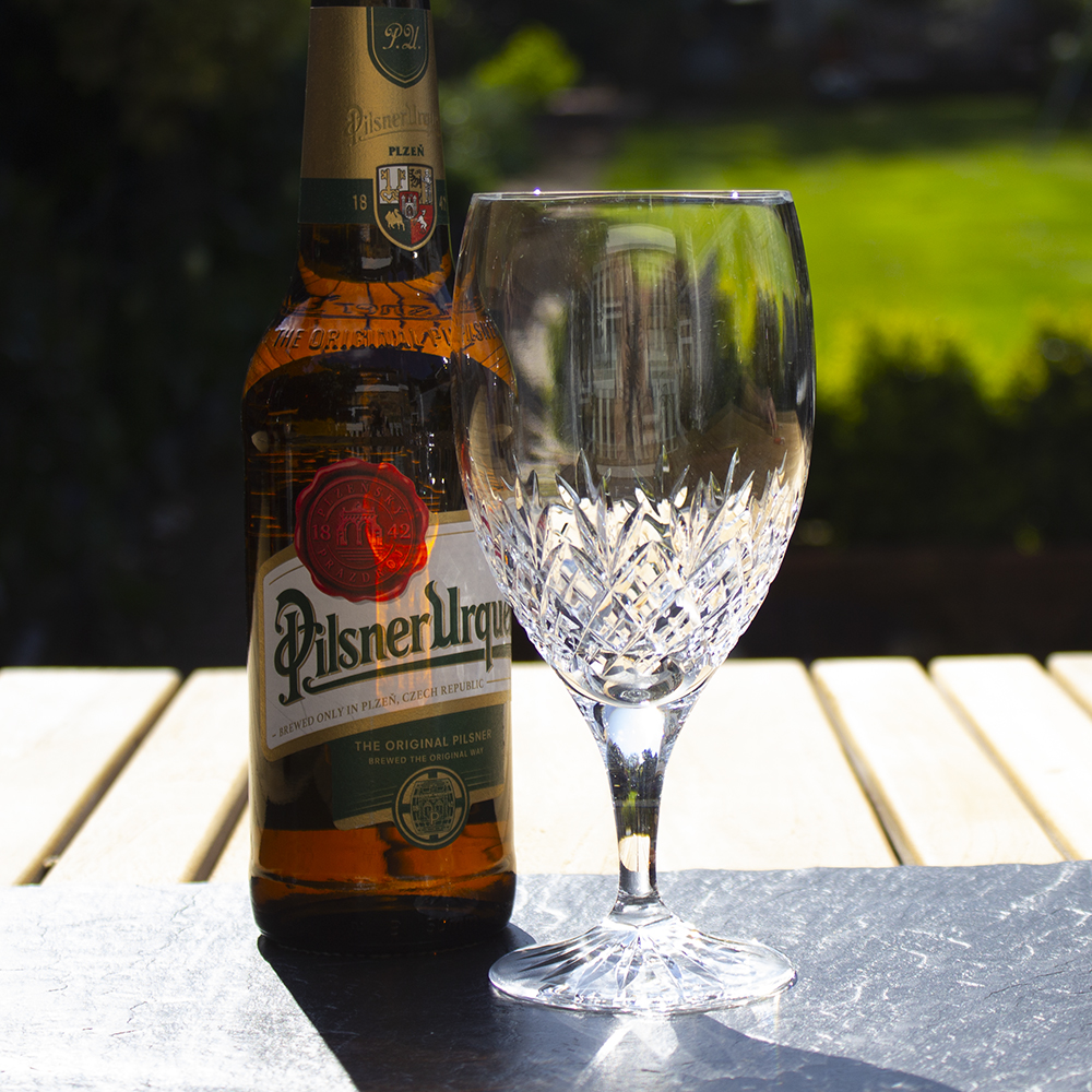Edinburgh Stemmed Crystal Beer Glass 40cl (Gift Boxed) - New! | Royal ...