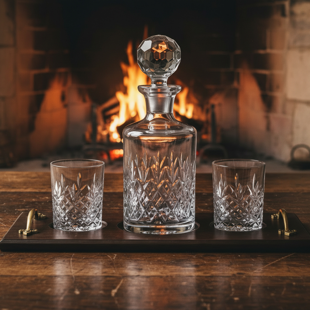Crystal Decanters & Carafes - Hand Cut Crystal | Royal Scot Crystal