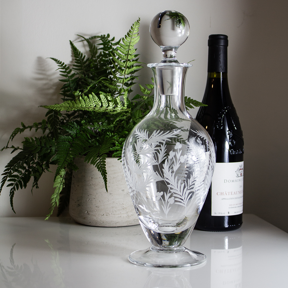 Crystal Decanters & Carafes - Hand Cut Crystal | Royal Scot Crystal