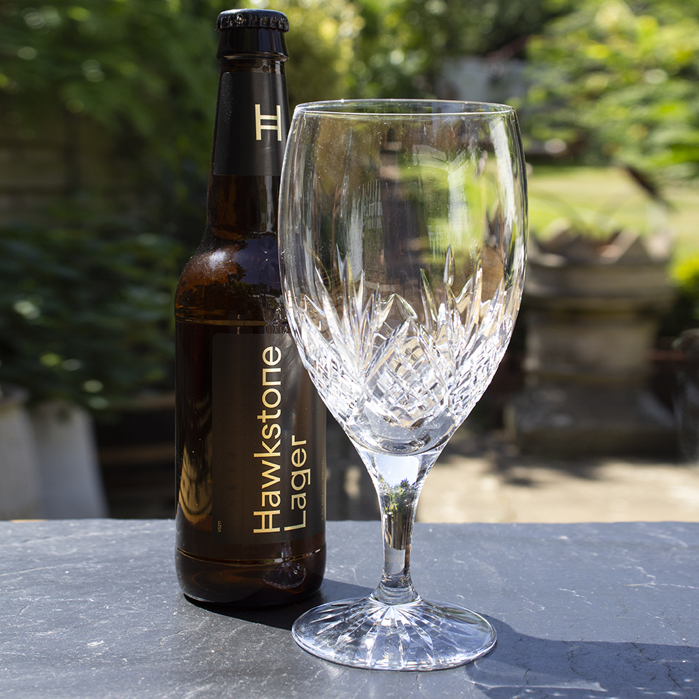 Highland Crystal Stemmed Beer Glass 40cl (Gift Boxed) | Royal Scot Crystal