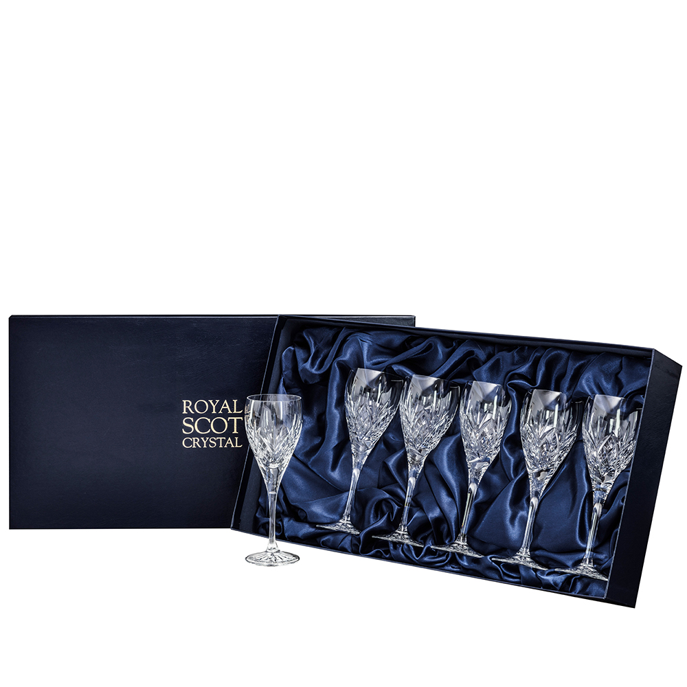Crystal Rose Glasses | Royal Scot Crystal USA