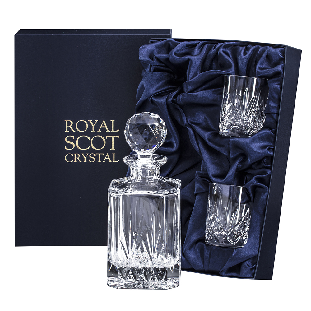 Crystal Decanters & Carafes - Hand Cut Crystal | Royal Scot Crystal