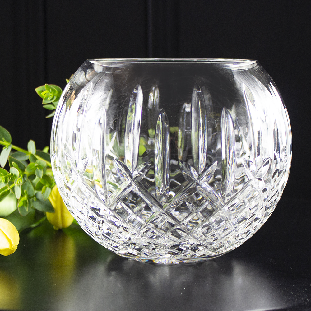 London Large Posy Crystal Vase / Rose Bowl h 120mm (Gift Boxed) | Royal ...