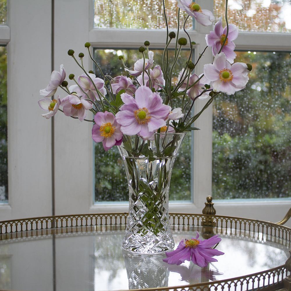 Diamante (Swarovski) Waisted Vase (Gift Boxed) 215mm | Royal Scot ...