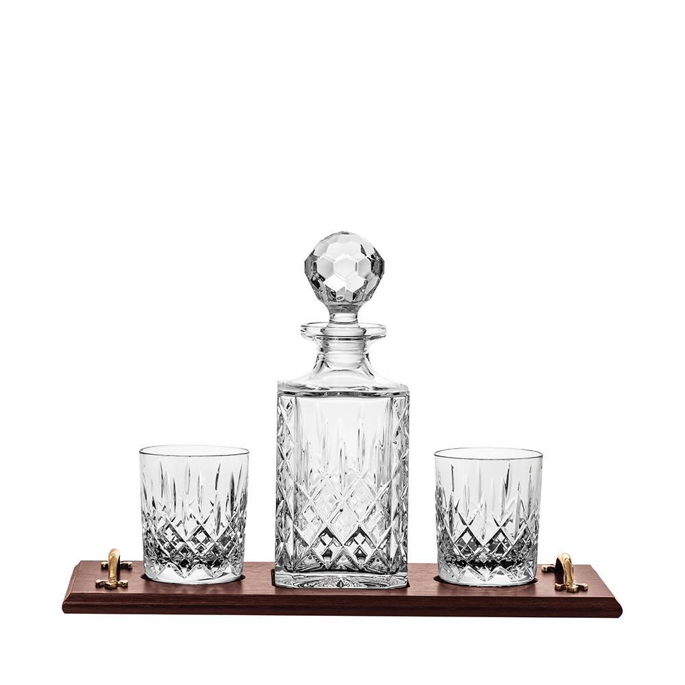 whisky tray (TRAY ONLY, NO CRYSTAL GLASS) | Royal Scot Crystal USA