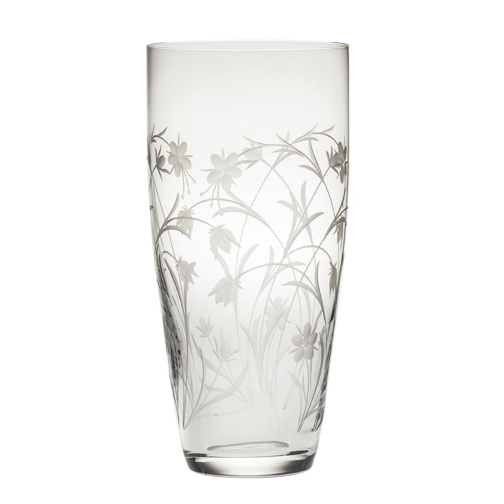 Skye Tall Crystal Vase (Gift Boxed) 250mm | Royal Scot Crystal | Royal ...