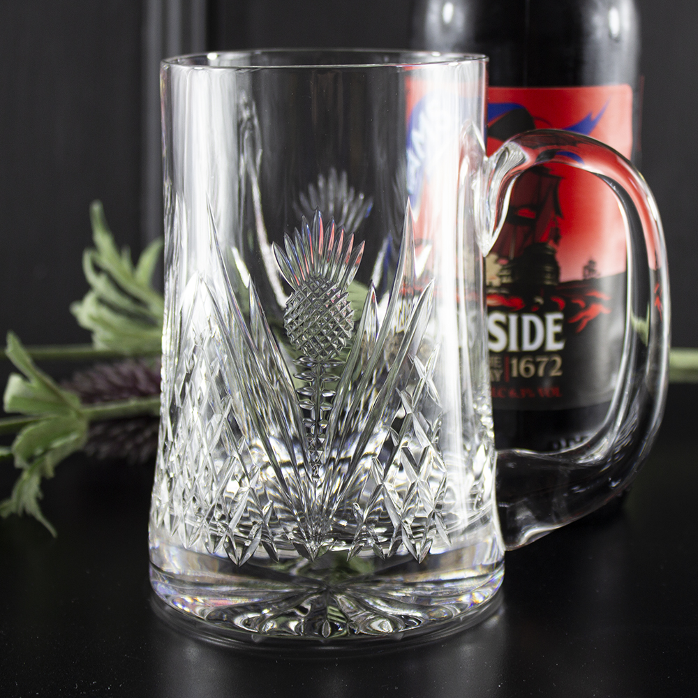 Scottish Thistle - Collections - Drinkware | Royal Scot Crystal