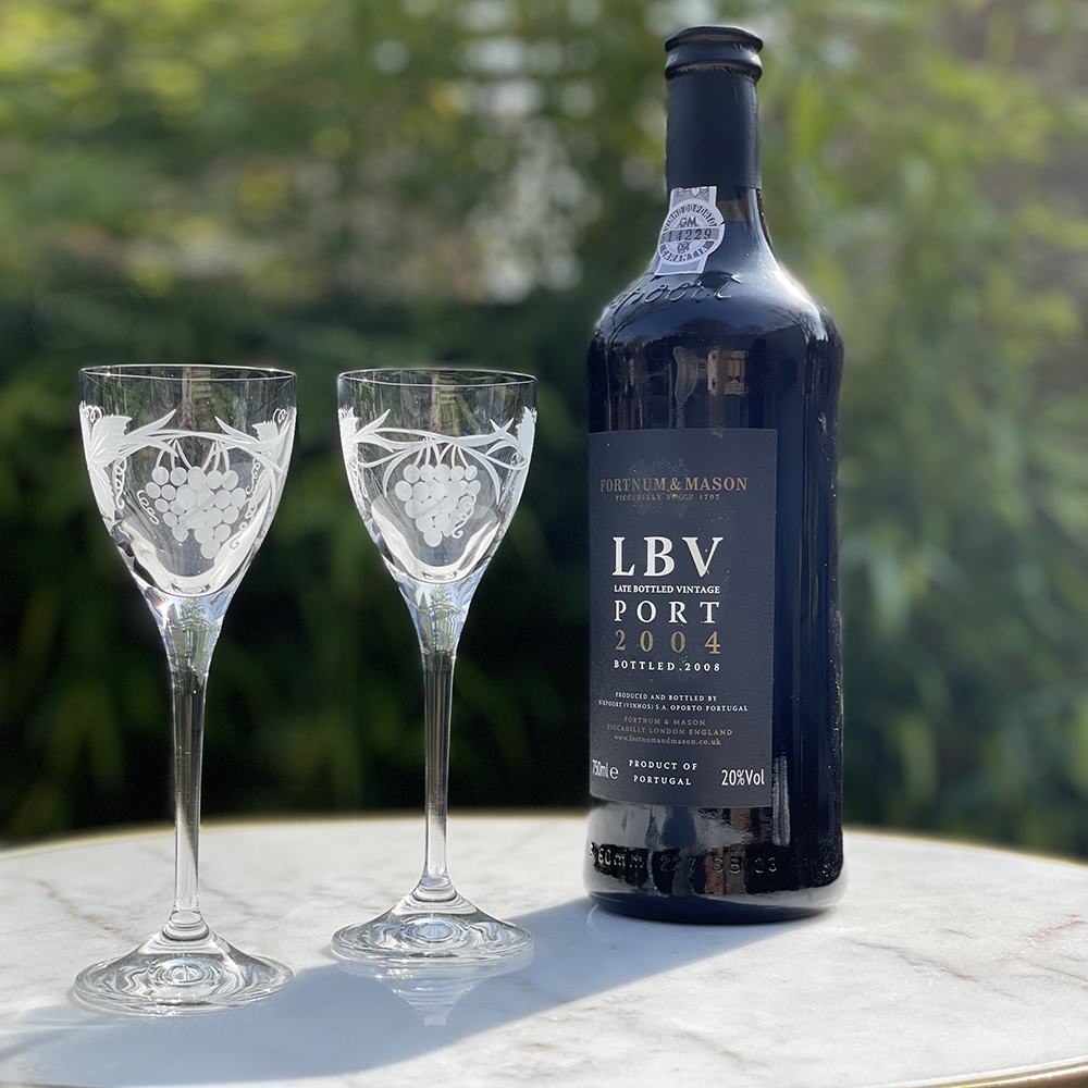 Crystal Port and Crystal Sherry glasses | Royal Scot Crystal