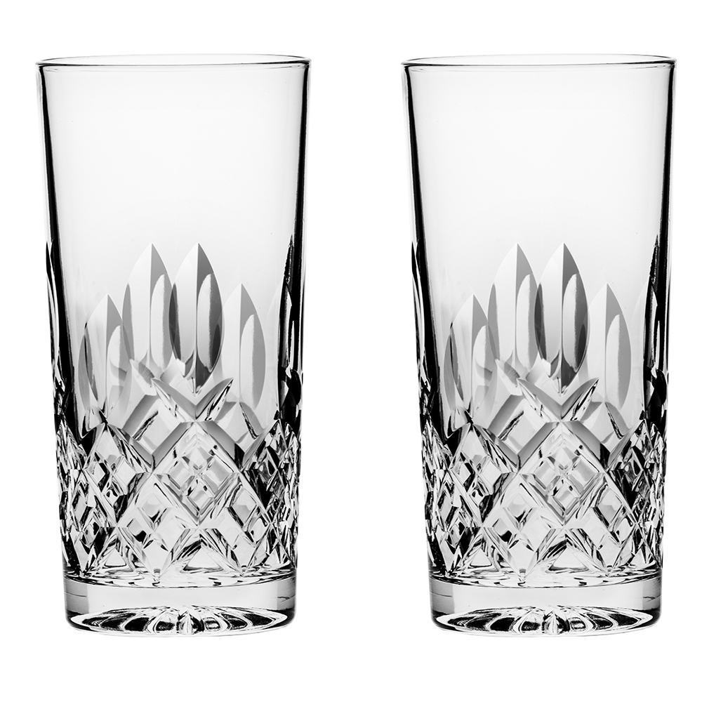 Hand Cut Crystalware - Westminster 2 Crystal Tall Tumblers - 150mm ...